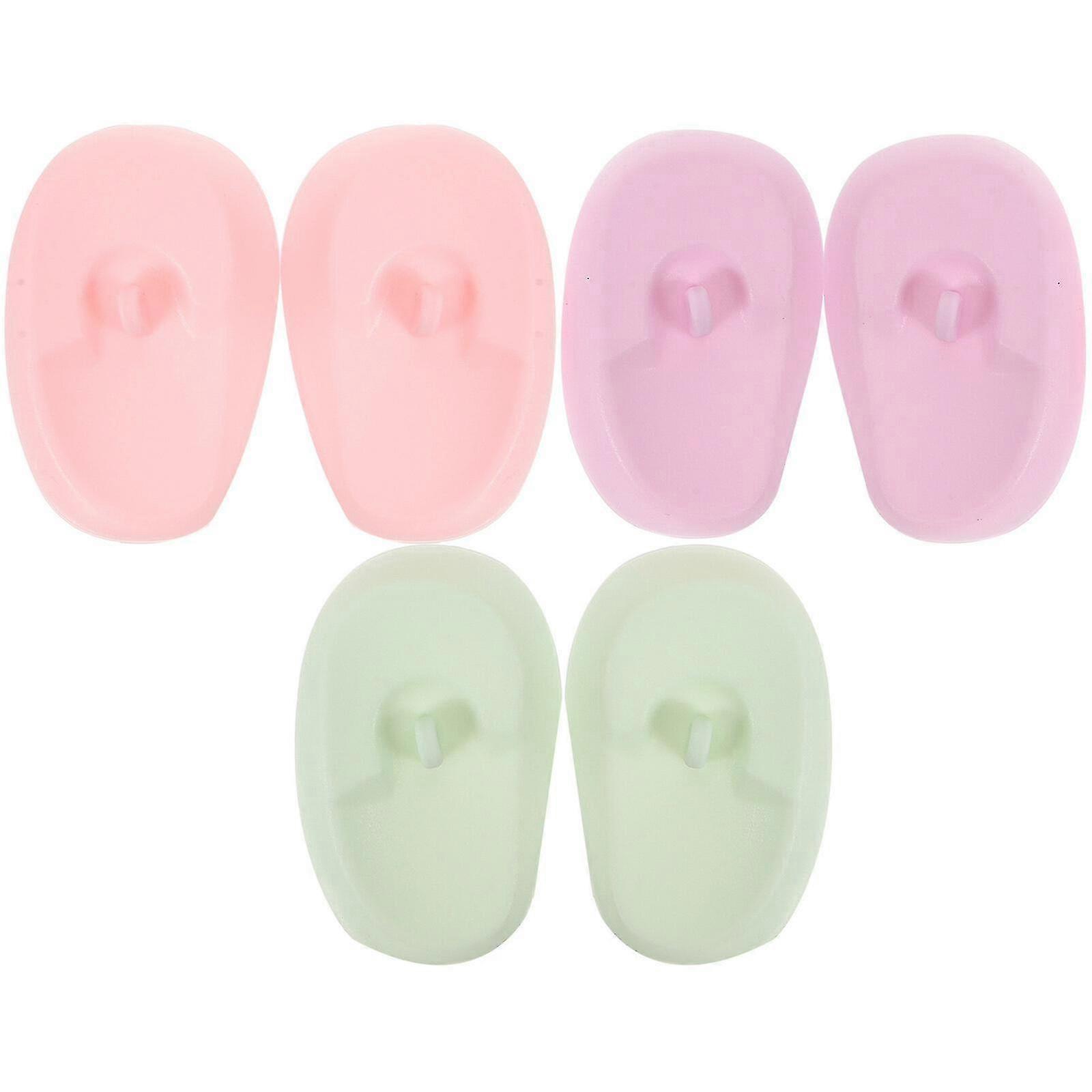 3 Pairs Ear Covers For Dyeing Ear Caps For Hair Dye Hair Salon Ear ...