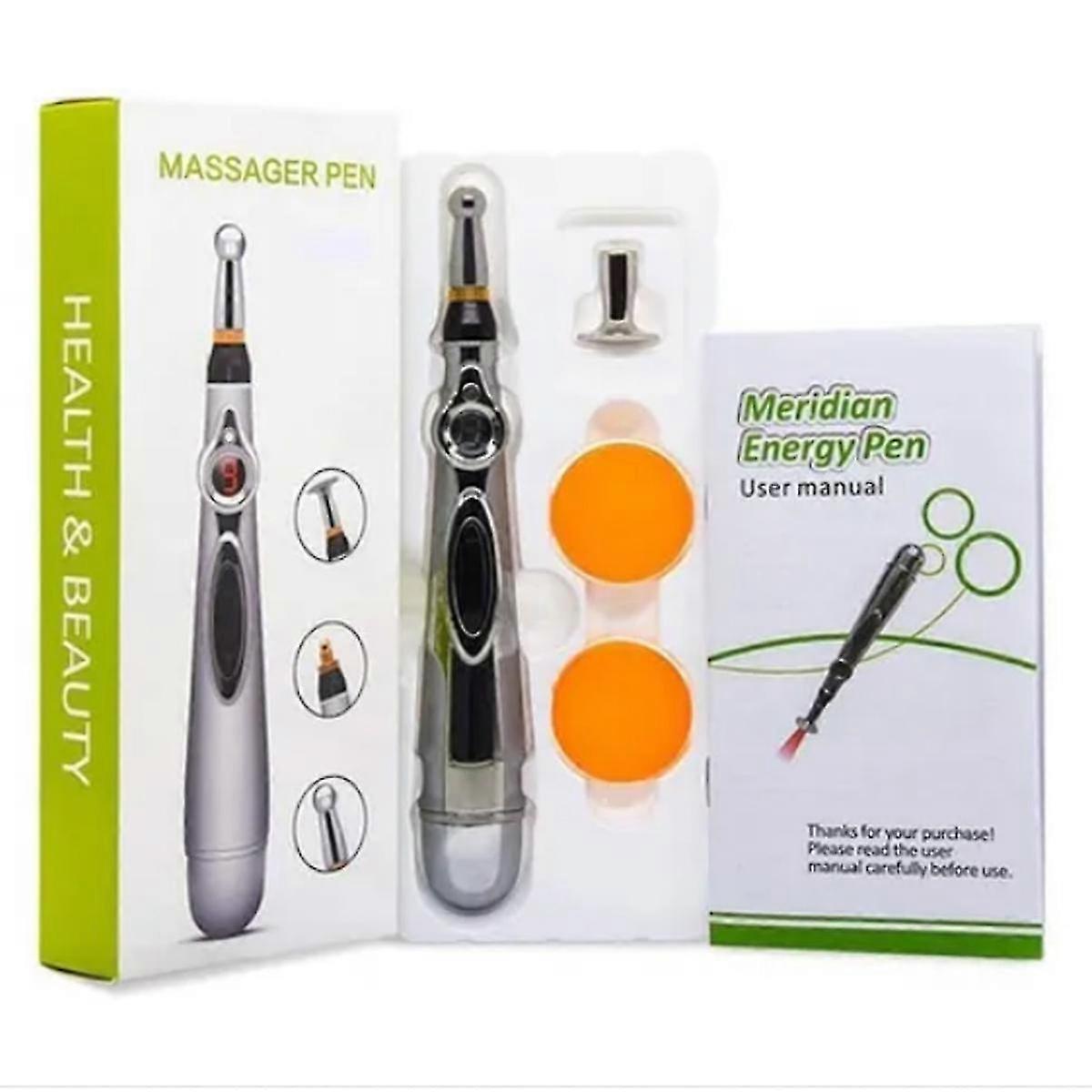 Electronic Acupuncture Pen Electric Meridians Therapy Heal Massage Pen ...