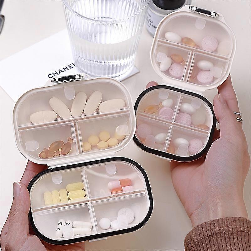 Portable medicine box, medication packaging box, portable seven days a ...