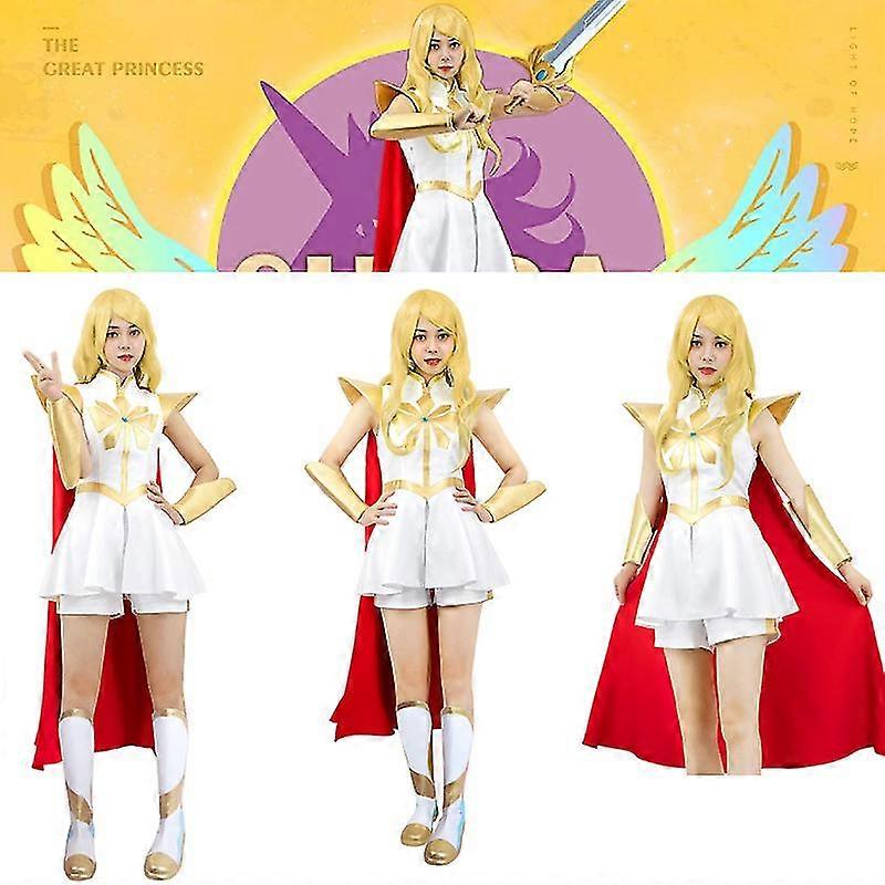 She Ra Cosplay Costume Power Princess She Ra Cosplay Dress With Red ...