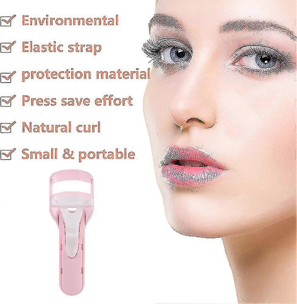 Silicone Filler And Spring Curling Iron, Pink | Fruugo UK