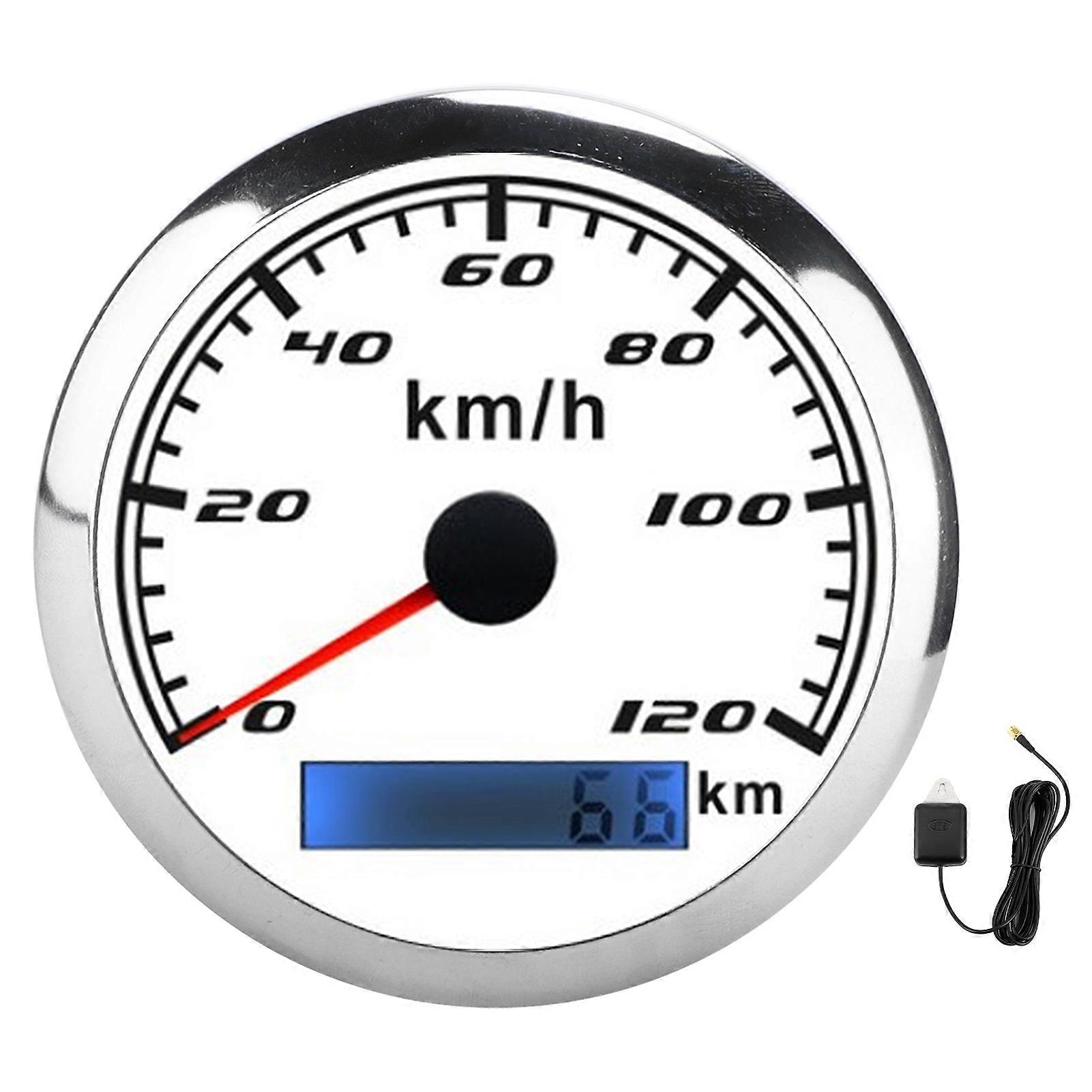 GPS Speedometer Pointer Odometer 0‑120KM/H 0‑999999KM IP67 9‑32VDC ...