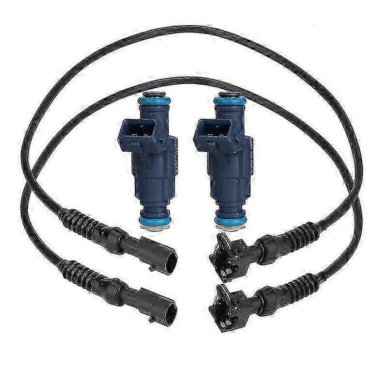 1202863 0280156208 Fuel Injector With Pigtail Harness Set For Polaris ...