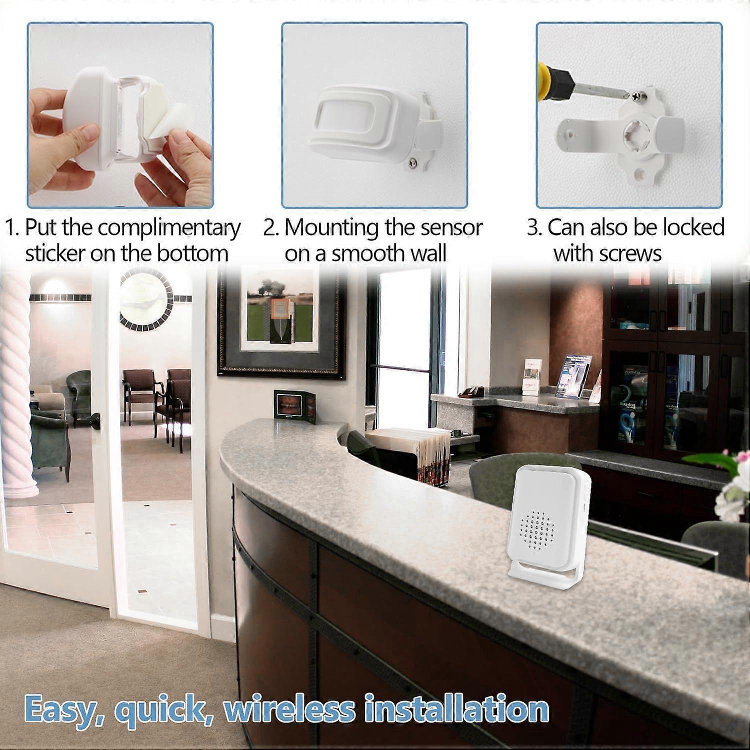Passage Detector, Motion Detector Alarm, Wireless Outdoor Detector ...