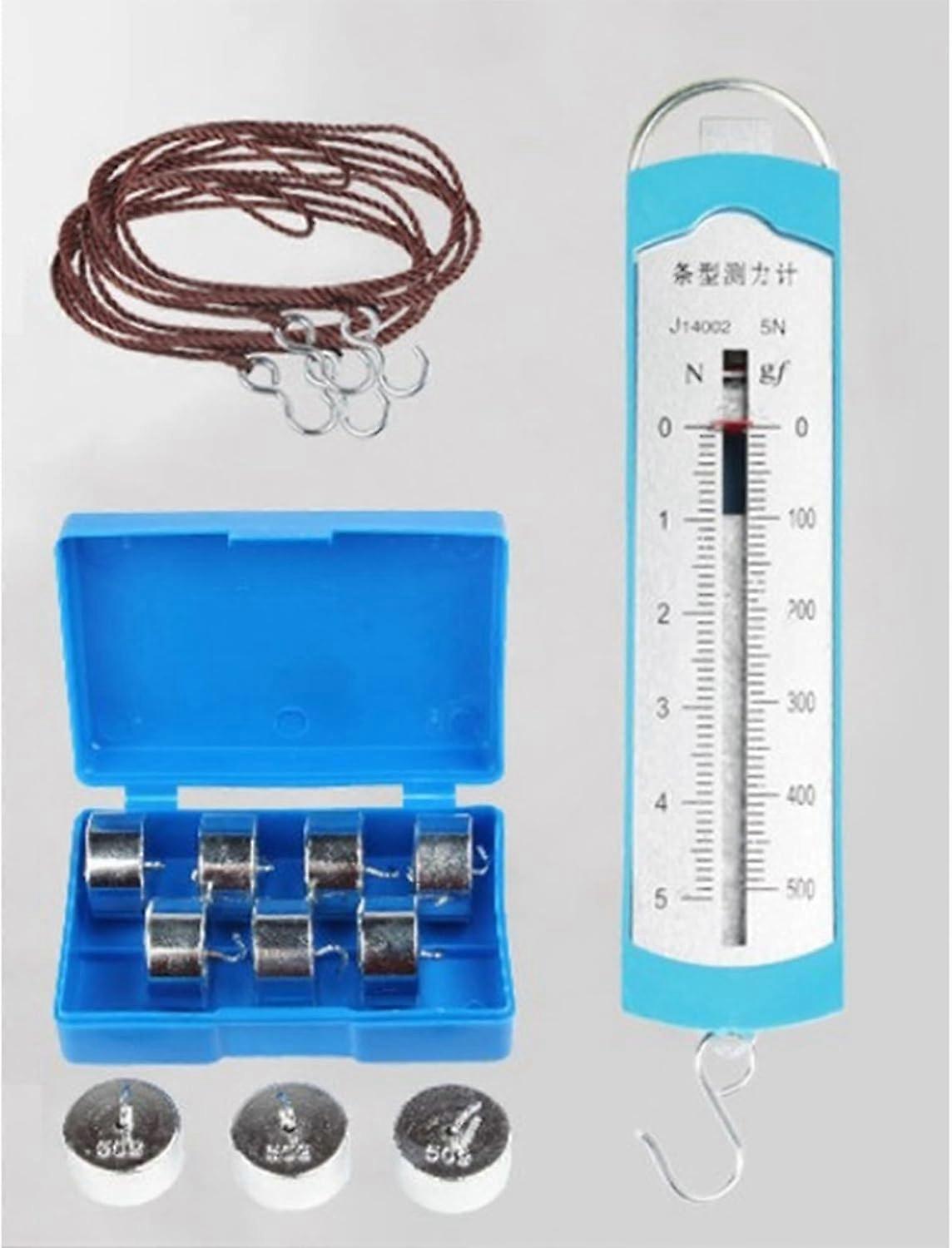 2 Pack Dynamometer Spring Balance Set for Physics Mechanics Experiments ...