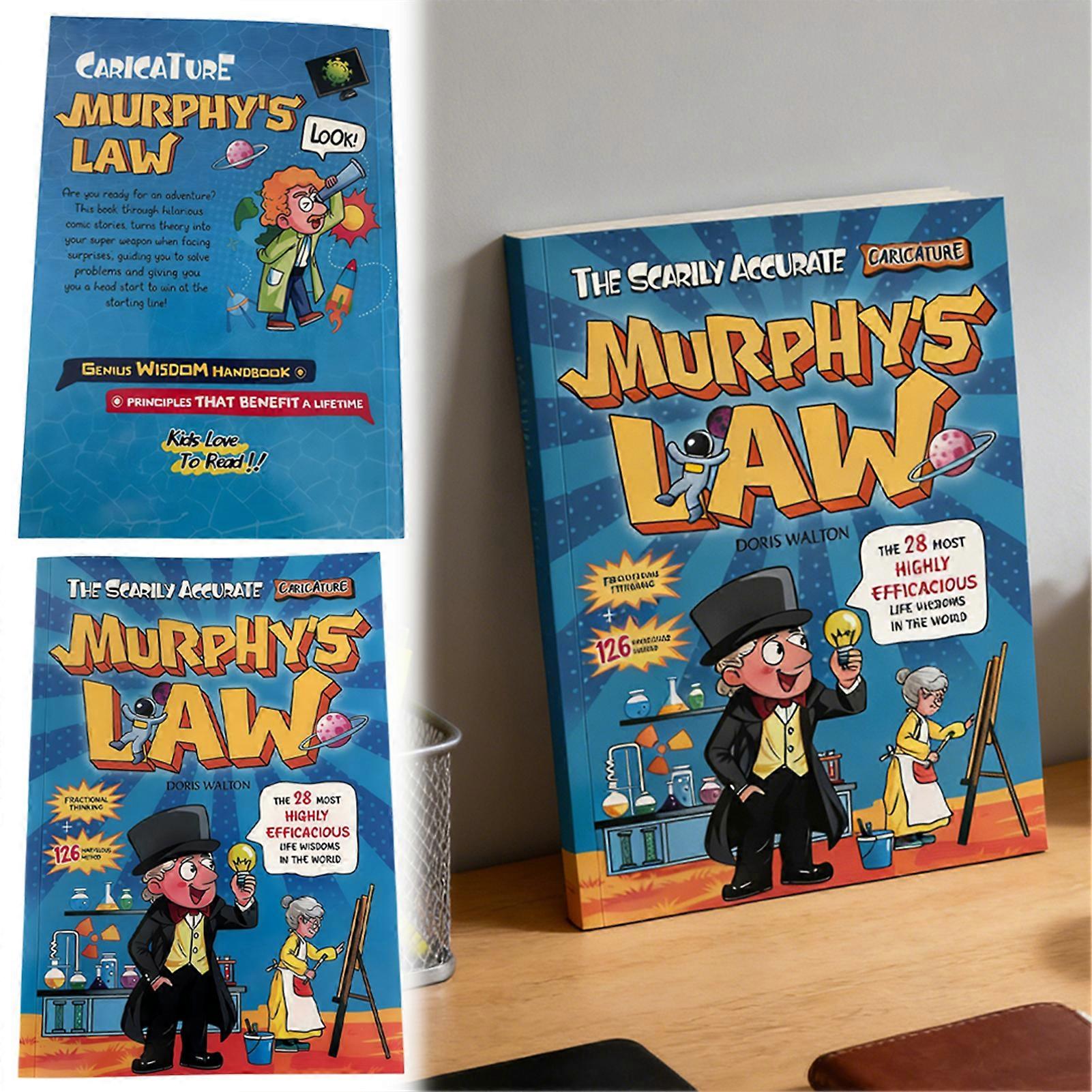 Kids Edition Murphys Law Caricature Wisdom Handbook, 28 Life Lessons in ...