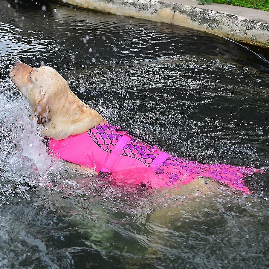 Dog Life Jacket, Mermaid Style, Suitable For Small And Medium Dogs ...