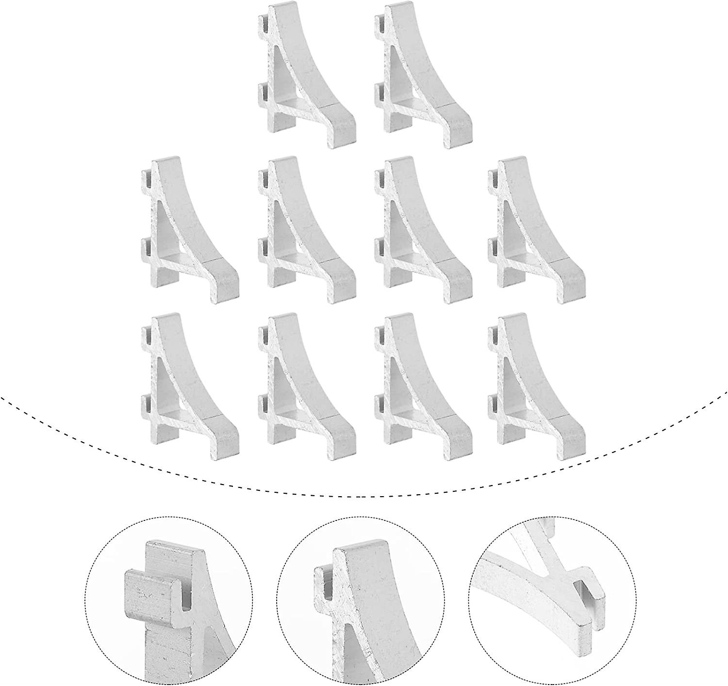 Freezer Shelf Clips Aluminum Refrigerator Support Clips Cooler Shelf ...