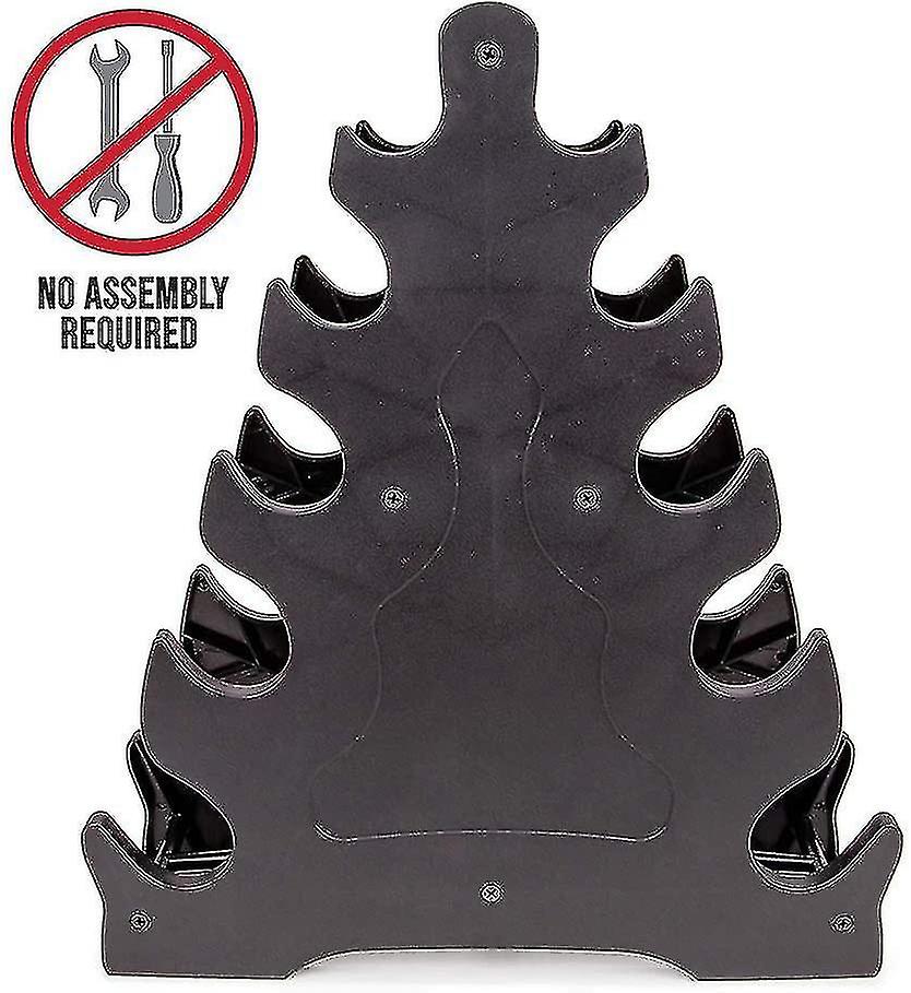 Dumbbell Rack Stand, Triangle And Big Leaf 5-tier Dumbbell Storage ...