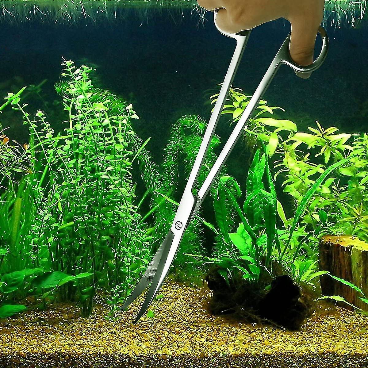 Aquarium Tool Kit Accessories Stainless Steel Aquarium Tank Water Plant ...