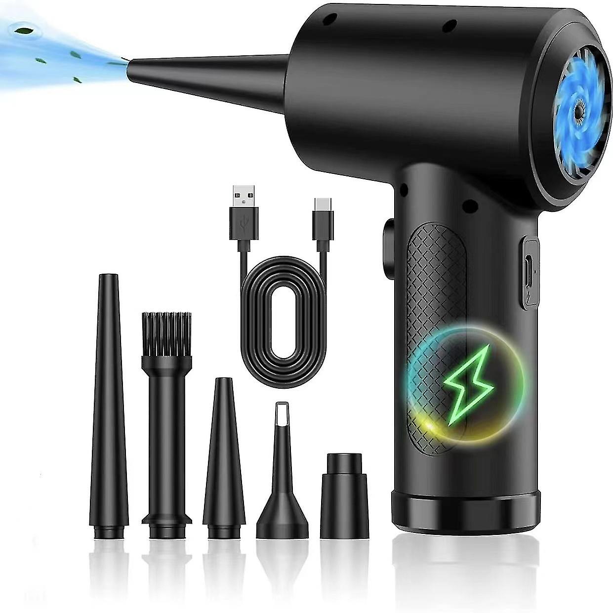 Cordless Air Duster,multi-use Portable Replaces Compressed Air Cans ...