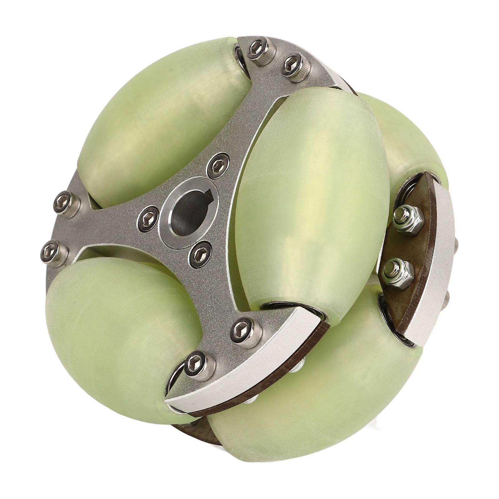 Omni Directional Wheel 100mm 80KG Load Double Row High Hardness Omni ...