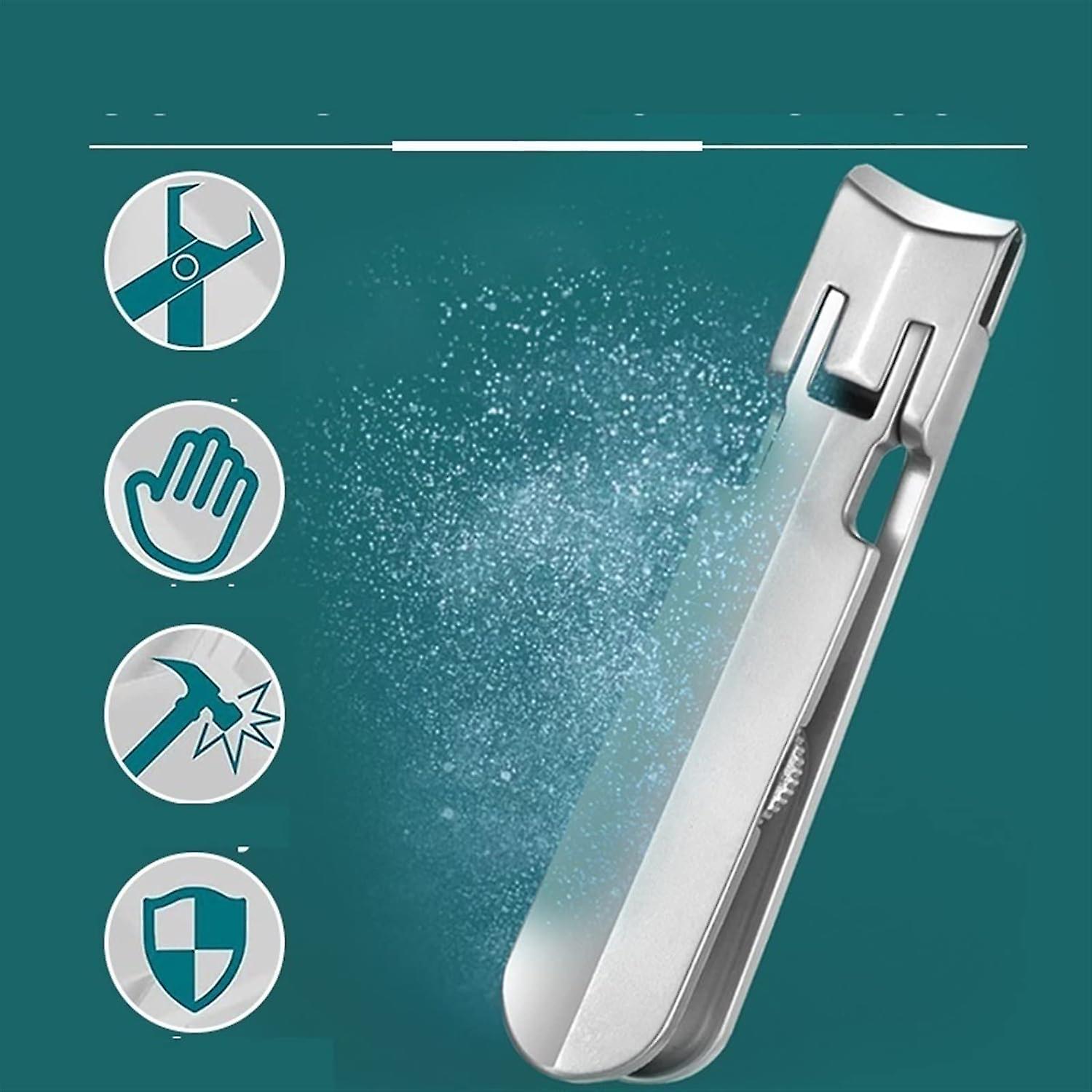 Stainless Steel Nail Clippers - Professional Toenail and Fingernail ...