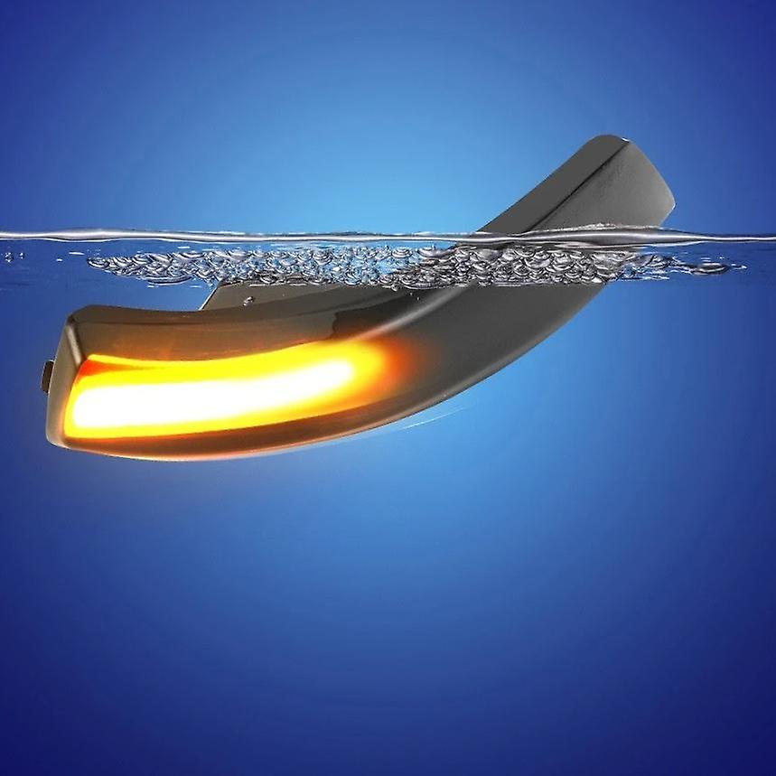 2Pcs Dynamic Turn Signal Light Led Side Wing Rearview Mirror Indicator ...