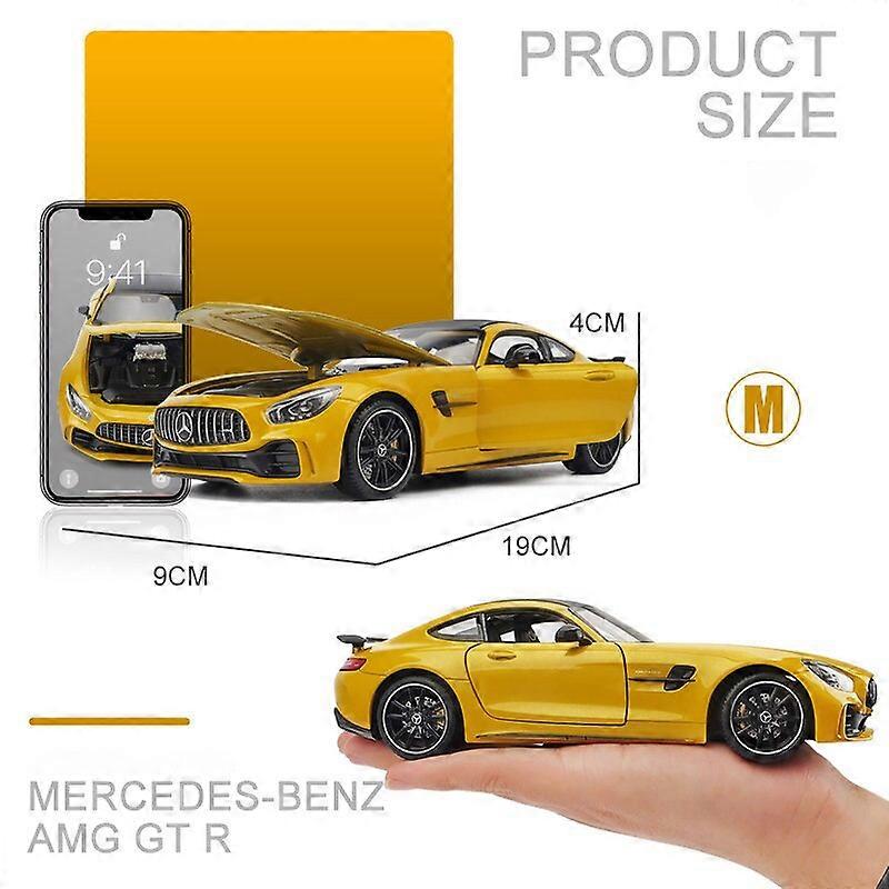 1:24 Mercedes-Benz GTR Supercar Alloy Car Diecasts & Toy Vehicles Car ...