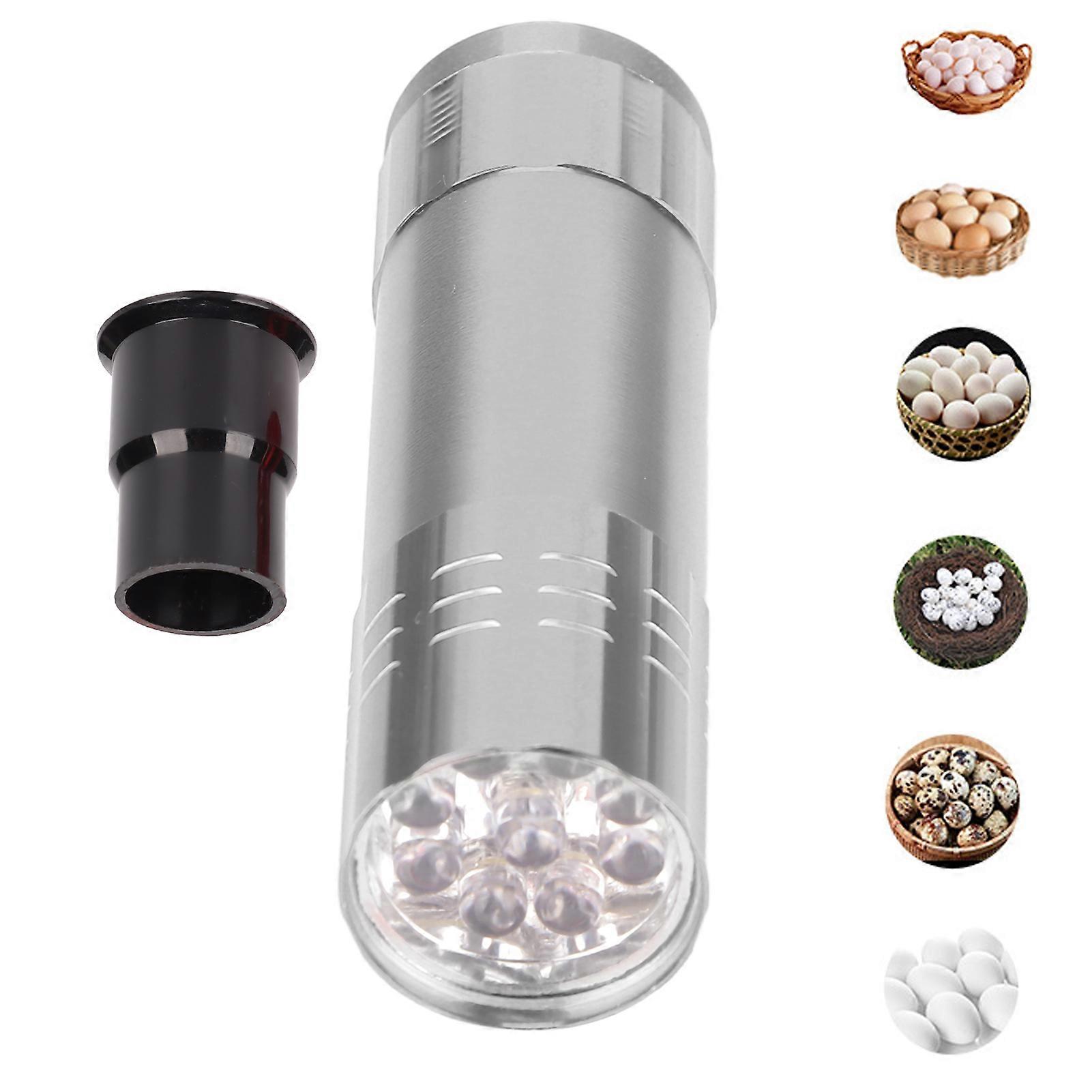 Egg Tester LED Cool Light Egg Candler Lamp Incubator for Duck Eggs ...