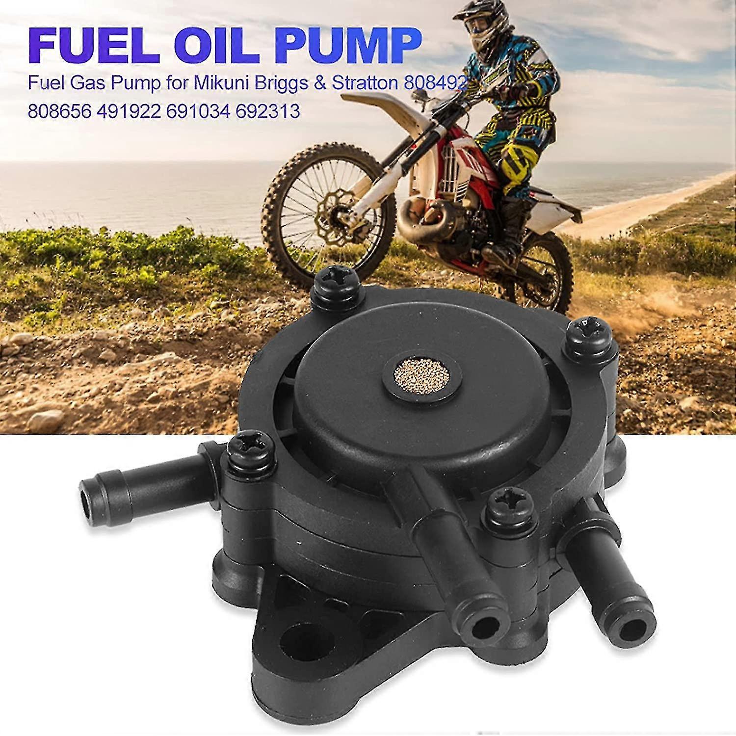 Fuel Pump For Mikuni Briggs & Stratton 808492 808656 491922 691034 ...