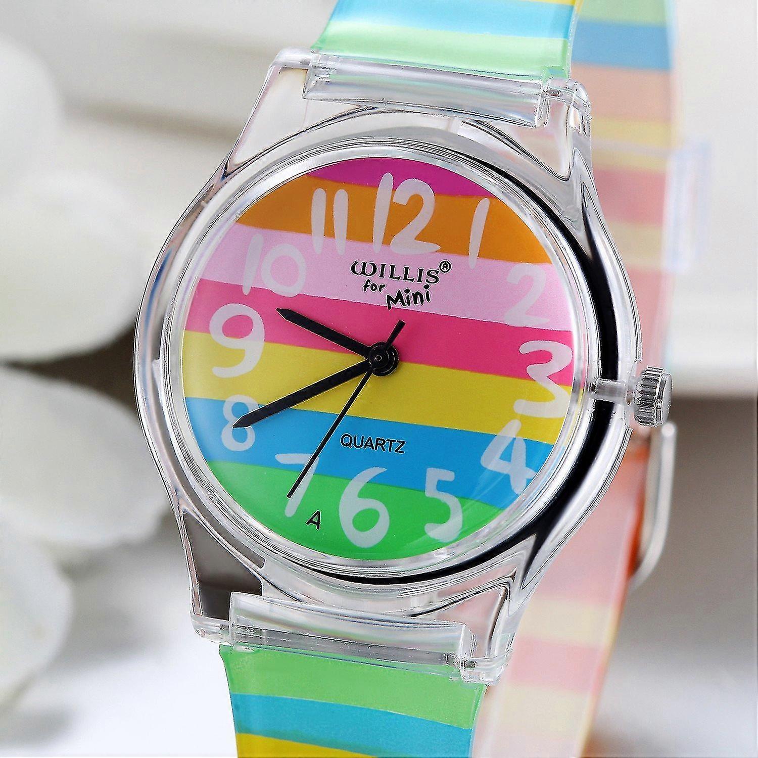 Kid Watches for Ages 6-16 Children Little Girls Quartz Watch Cute ...