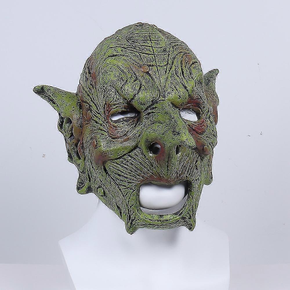 Goblin Mask Evil Orc Masks Creepy Gnome Face Masks Latex Mascarillas ...