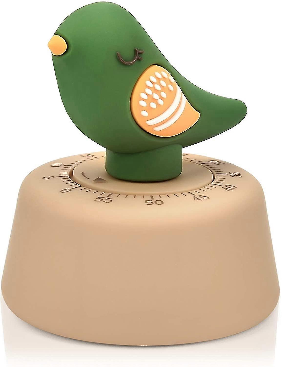 Kitchen Timer Mechanical Wind Up 60 Minutes Timer Cute Animals Cooking ...