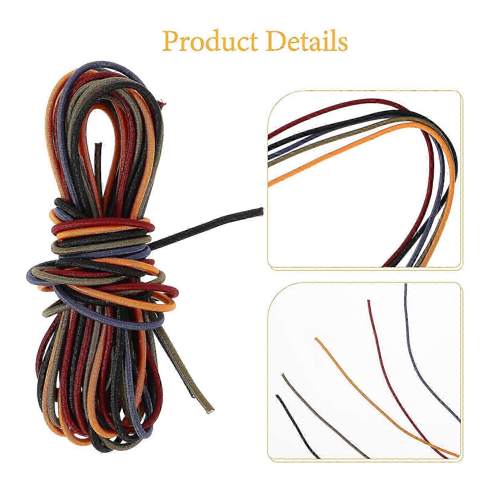 5Pcs Spring Band Book Wraps Band Notebook Elastic Band Fixing Elastic ...