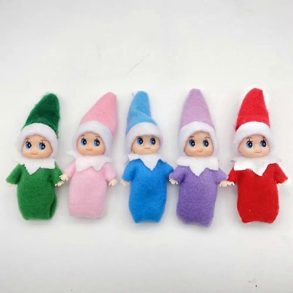Christmas Baby Elf Dolls Plush Dolls Baby Elves Little Girls And Boys ...