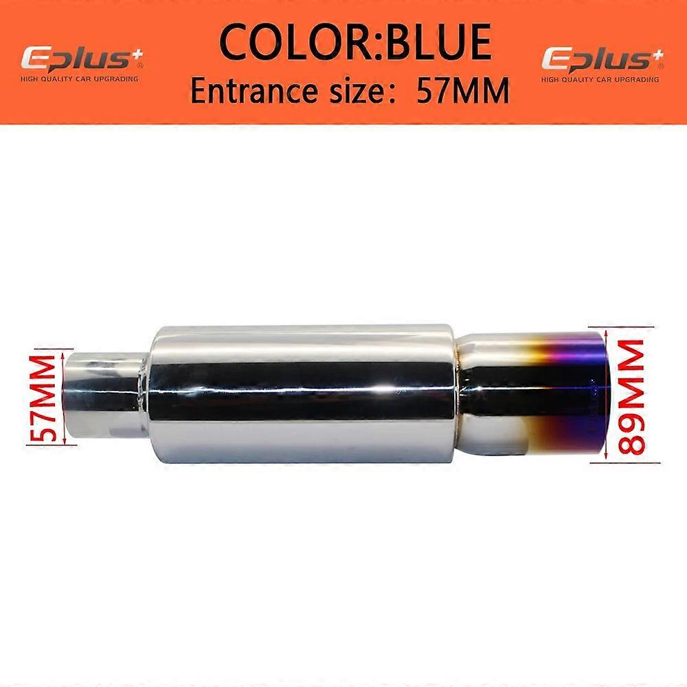EPLUS Car Exhaust Pipe Muffler Tail Pipe Universal High Quality ...