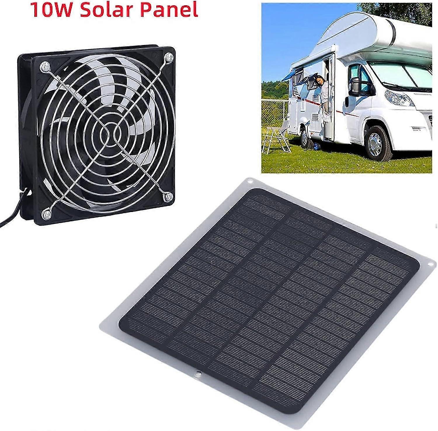 Solar Fans Solar Fans For Greenhouse Weatherproof Solar Powered Fan ...