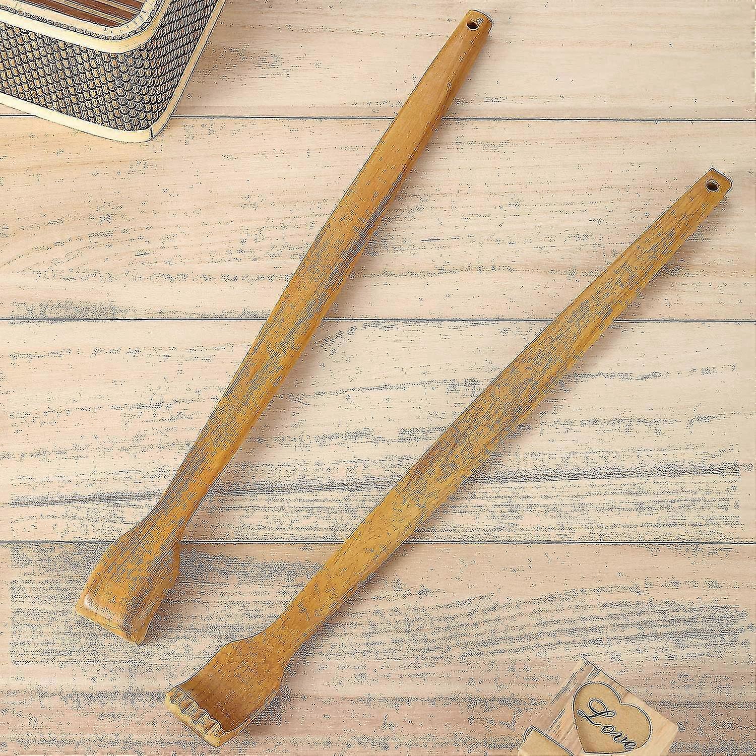 Wooden Back Scraper Handheld Manual Back Massager Long Back Scraper For ...