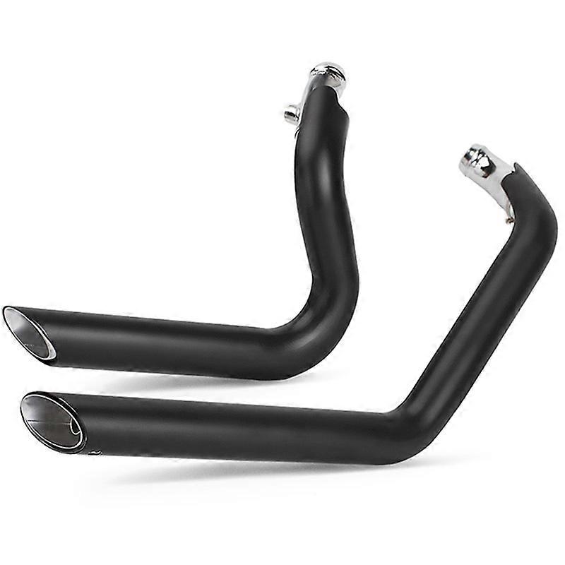 Motorcycle Staggered Shortshot Exhaust Pipes For Harley Sportster Iron ...