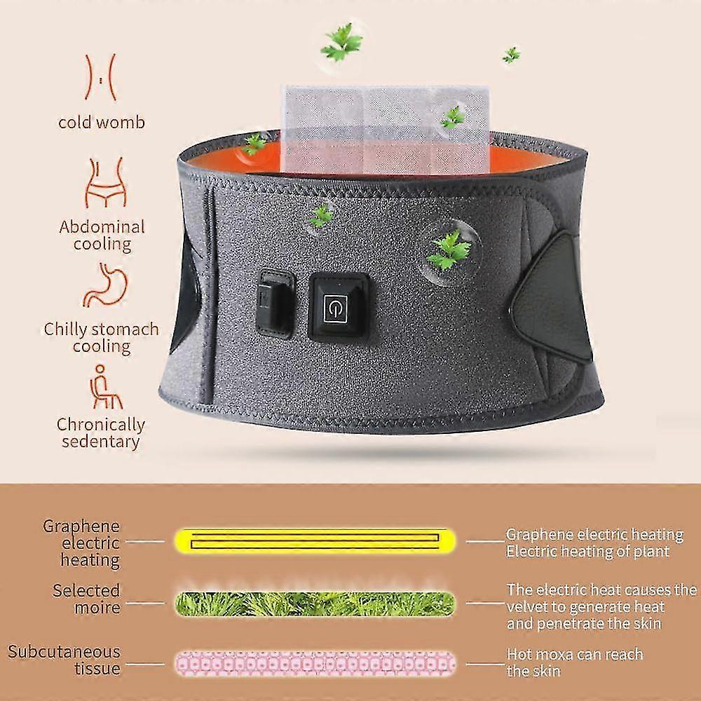 Back Heating Pad For Lower Back Pain Relief Usb Lumbar Heating Pads ...