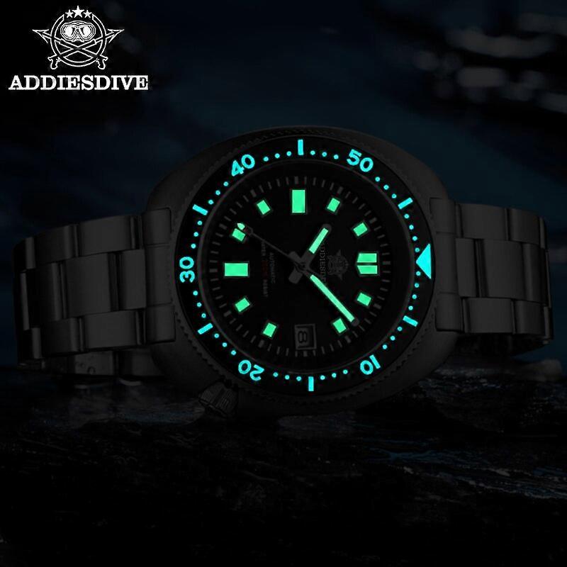 Addiesdive Watch Men New Abalone Diving Mens Mechanical Wristwatch ...