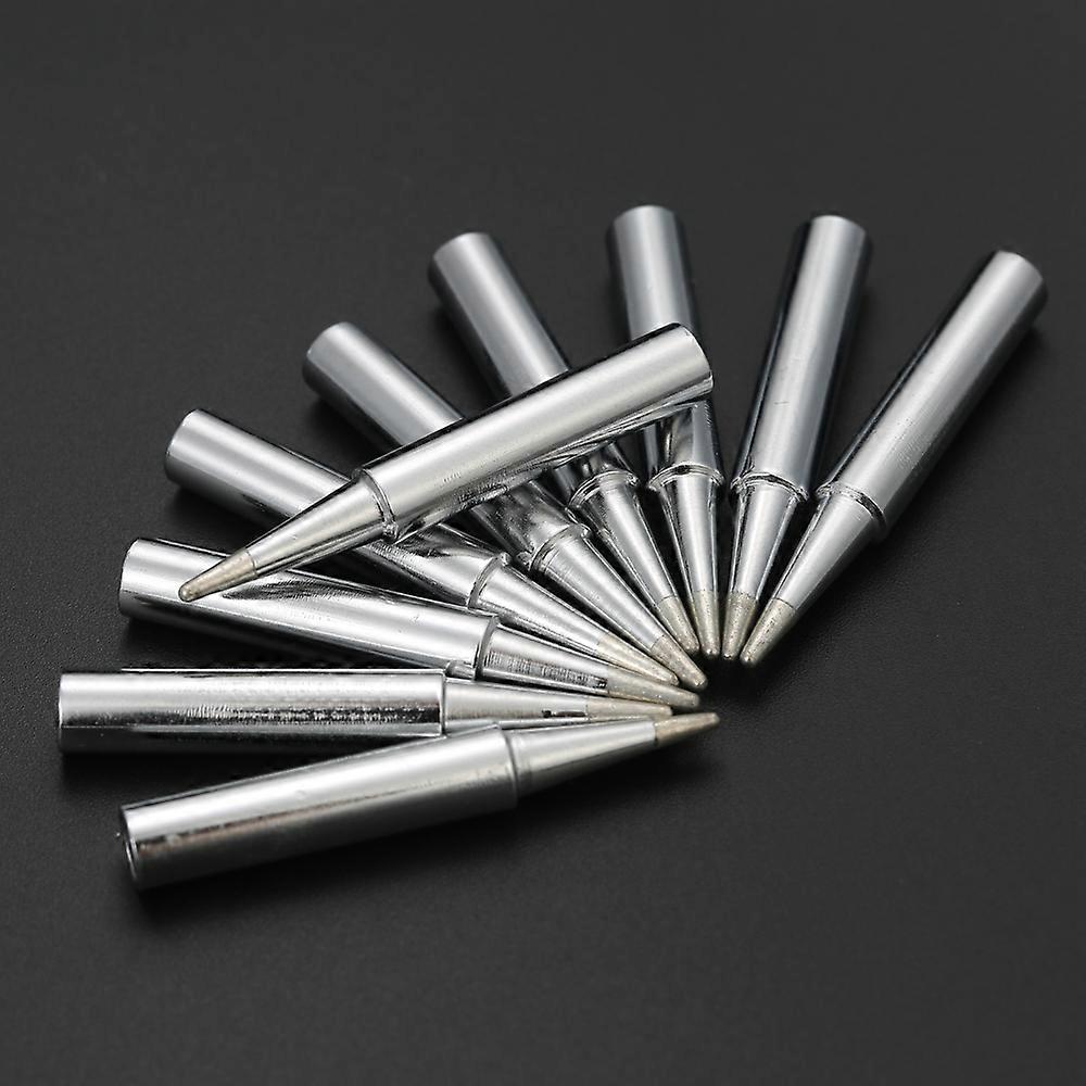 10PCS Soldering Iron Tips Replacement Solder Tip Lead-free Screwdriver Iron Tip 900M-T-B for ...