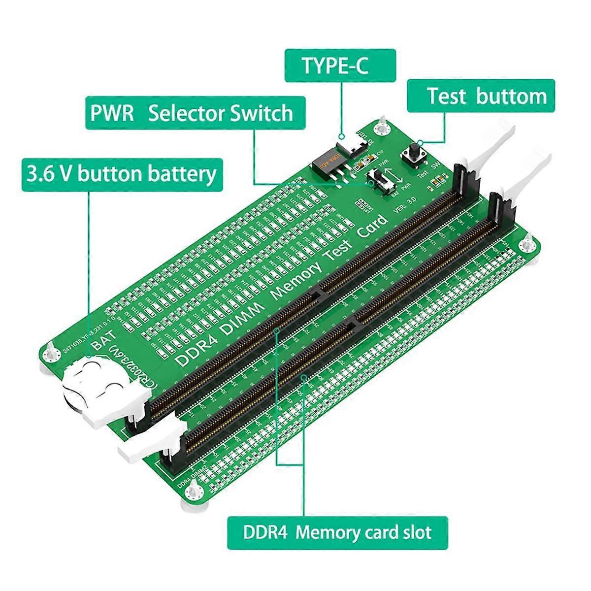 Ddr4 Memory Tester With Long Latch Desktop Computer Ddr4 Memory Test