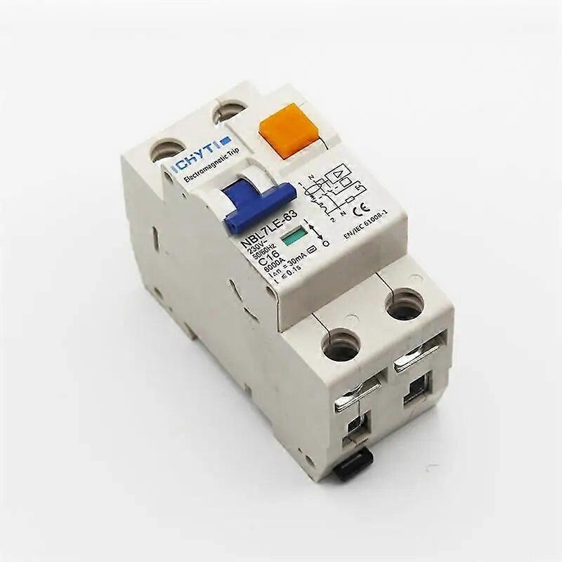 ICHYTI 2P 16A 63A 30mA 6KA RCCB RCD 230V Electromechanic Residual Current Circuit Breaker ...