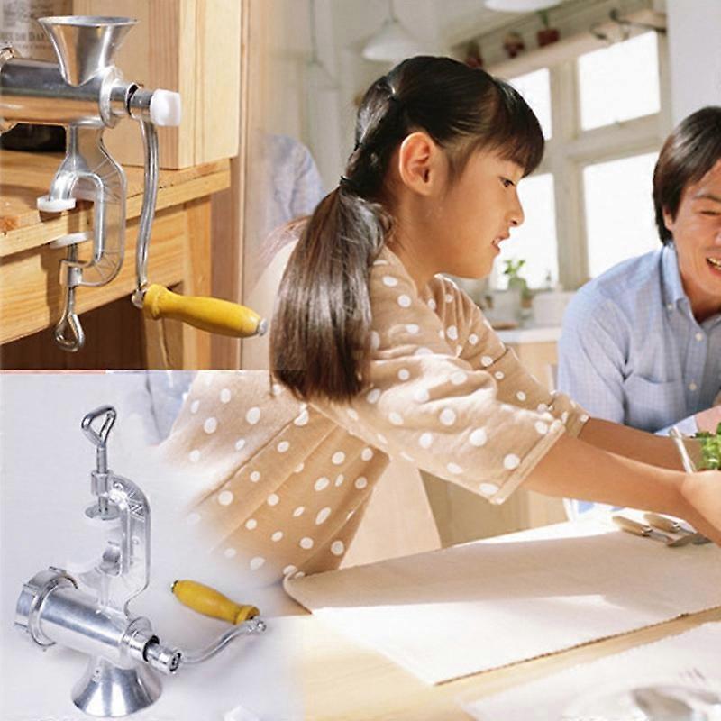 Multifunctional Kitchen Manual Hand Meat Grinder Aluminum Alloy Sausage ...