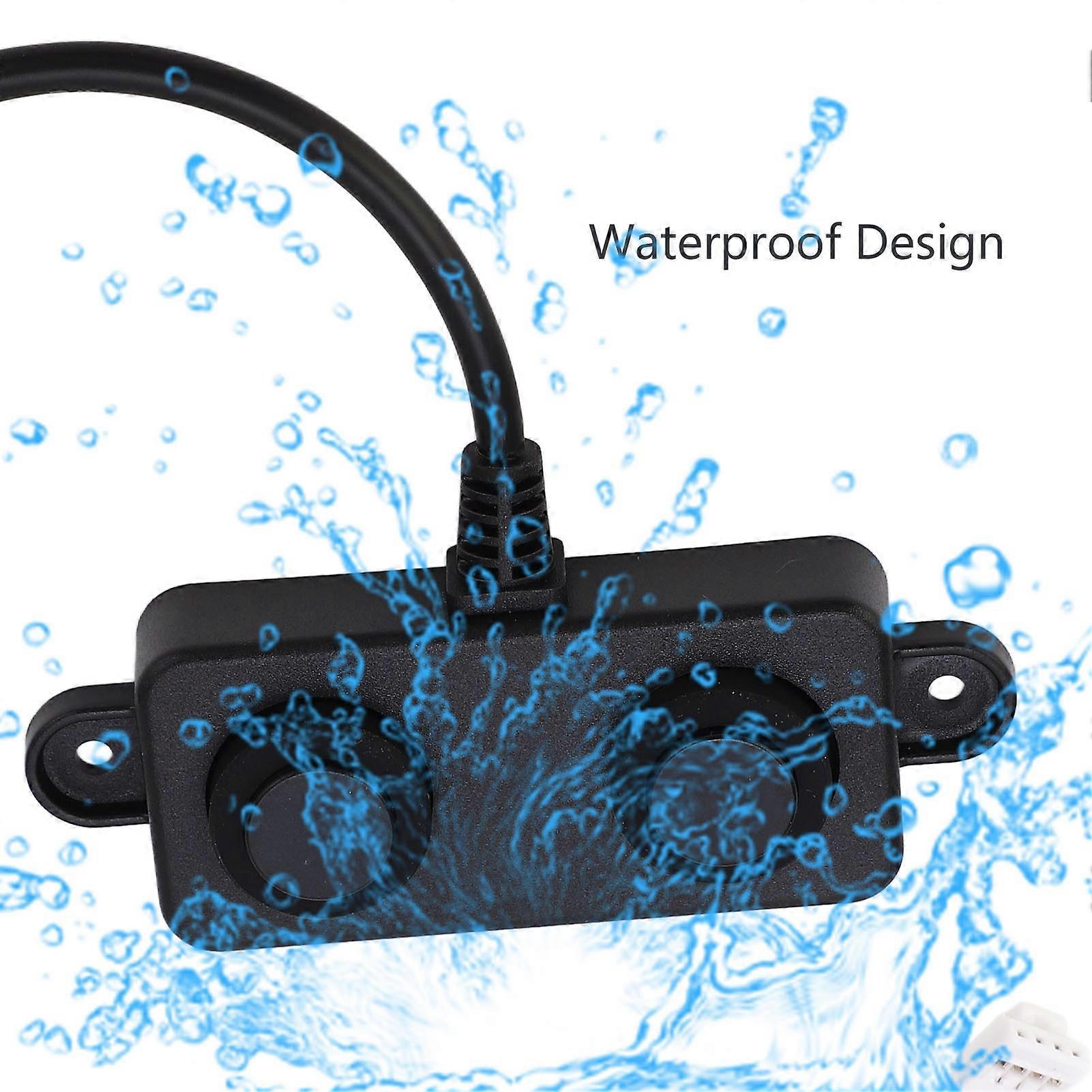 Ultrasonic Distance Sensor UART Controlled 3450cm Ranging DC 3.3V5V Waterproof for Robot | Fruugo UK