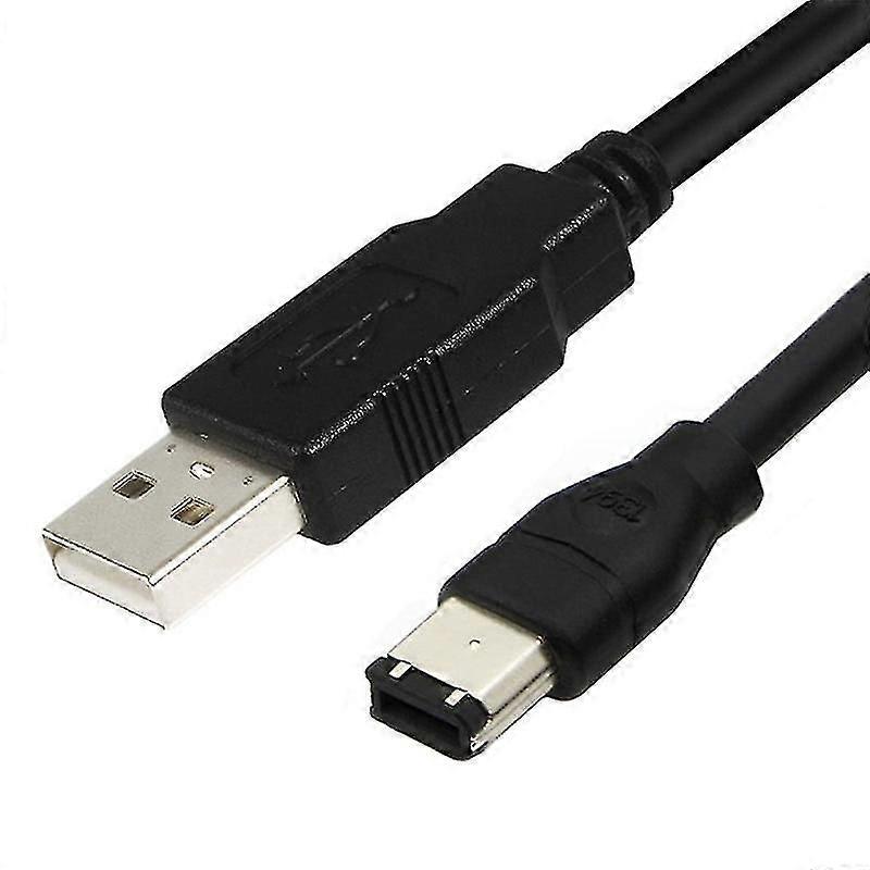 For JUNSUNMAY 1.8m Firewire IEEE 1394 6 Pin Male to USB 2.0 Male ...