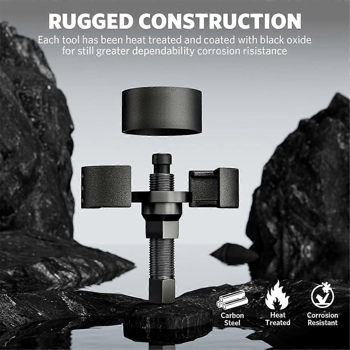 Power Steering Pulley Puller Installer Kit Vacuum/Water Pump Pulleys ...