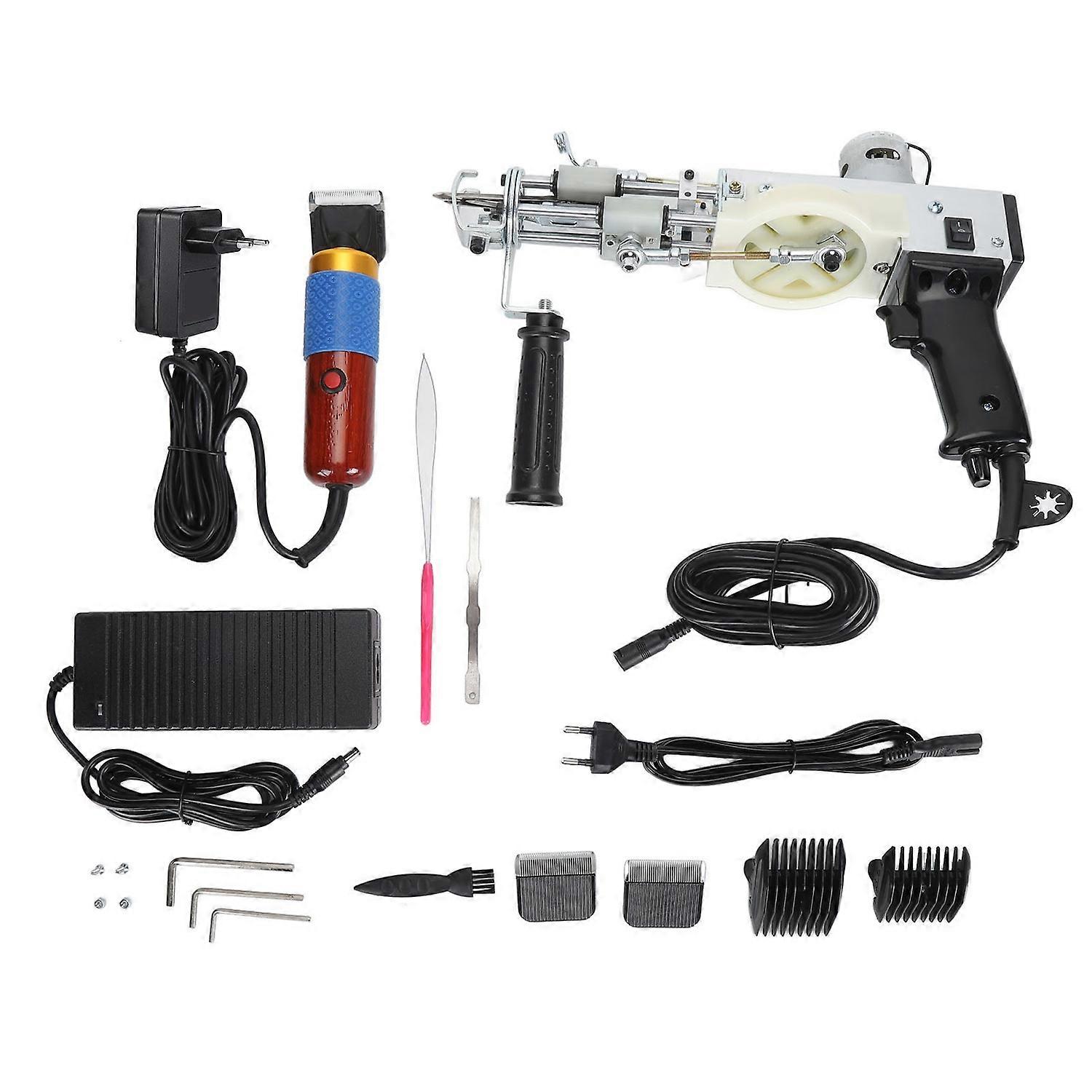 Tufting Starter Kit High Speed 2 in 1 Cut Pile Loop Pile Handheld ...