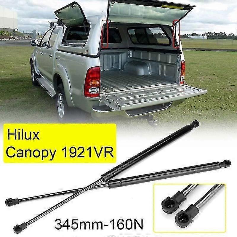 345MM 160N Car Extended Gas Struts for Toyota Hilux Canopy Replacement ...