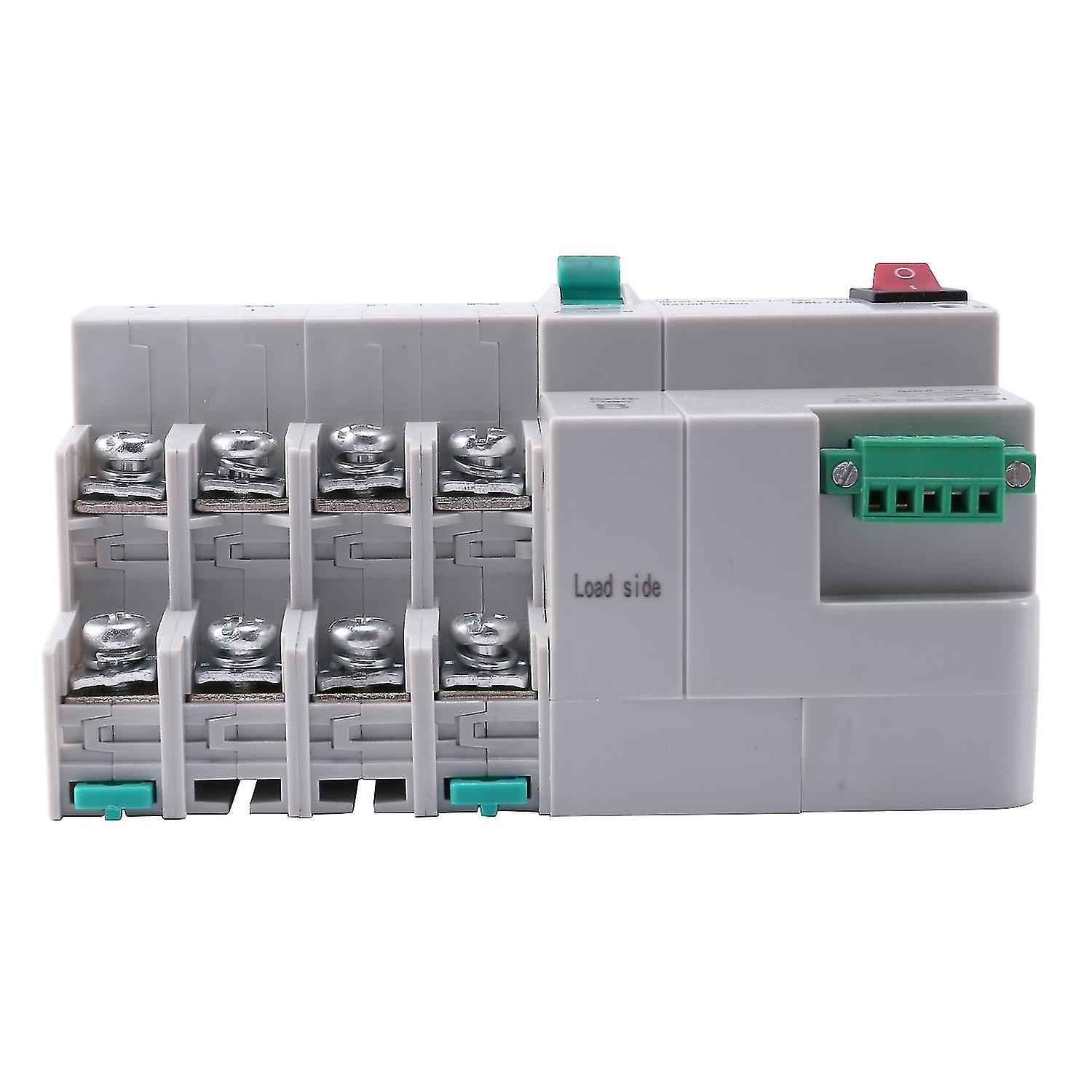 Mcb Type Dual Power Automatic Transfer Switch 4p 100a Ats Circuit ...