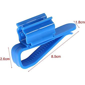 2 Pieces Hose Clips Adjustable Plastic Water Hose Clamps Aquarium Fish ...