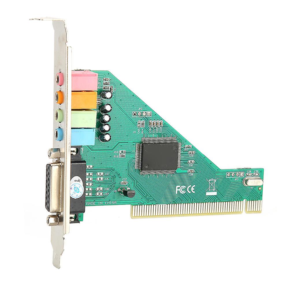 PCI Sound Card Channel 4.1 for Computer Desktop Internal o Karte Stereo ...