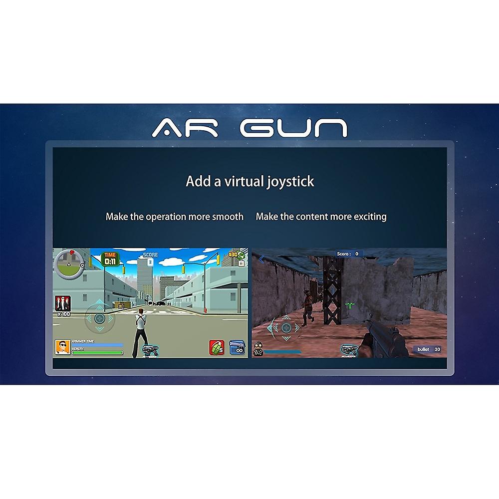 Augmented reality gun Blaster Black/orange-for IOS/Android | Fruugo SE