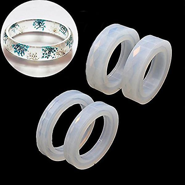 4pcs Silicone Mould Mold Round For Bangle Bracelet Jewelry Making Diy | Fruugo UK