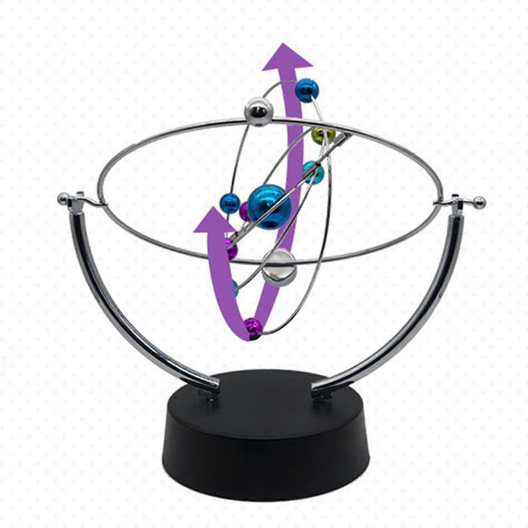 Kinetic Art Asteroid - Electronic Perpetual Motion Desk Toy Home ...