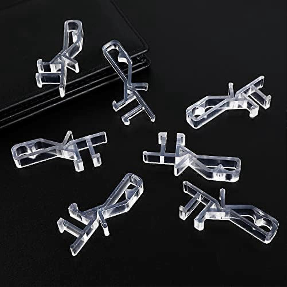 Channel Valance Clips, 1-7/8Inch Clear Plastic Valance Clips for the ...
