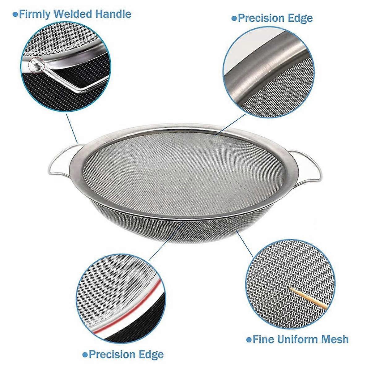 250 Microns Steel Paint Strainer Fits a 5 Gallon Bucket, Filter ...