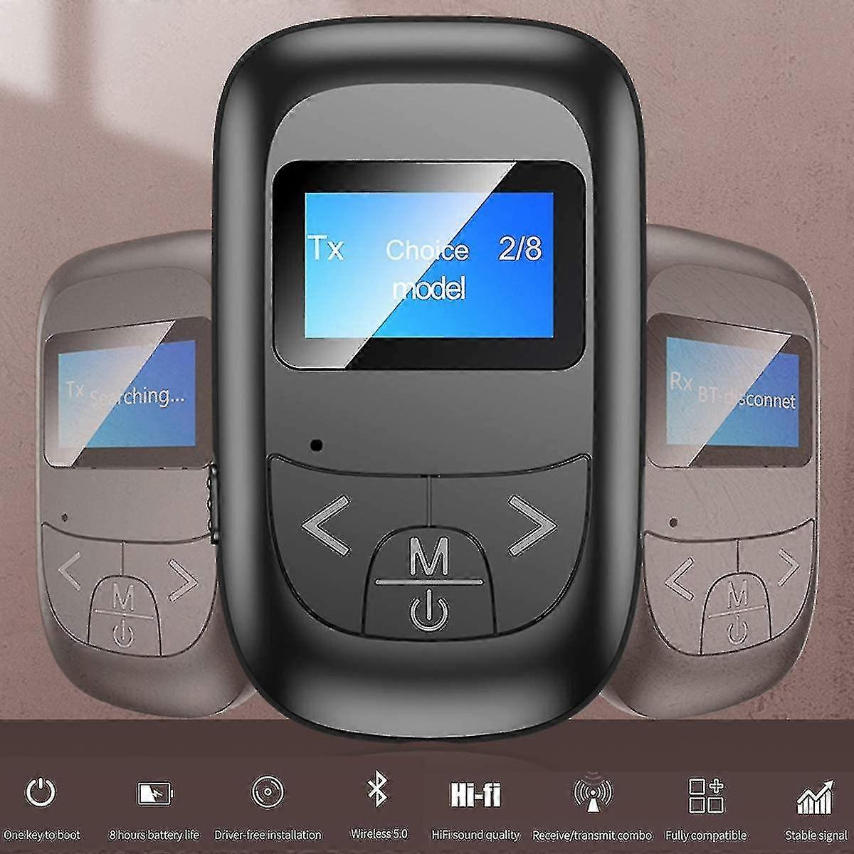 Visible Bluetooth Transmitter And Receiver 3 In 1 Wireless Bluetooth ...
